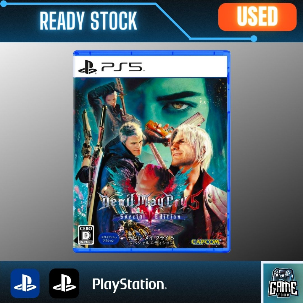 [USED] PS5 DMC / Devil May Cry 5 Special Edition (English Ver ...