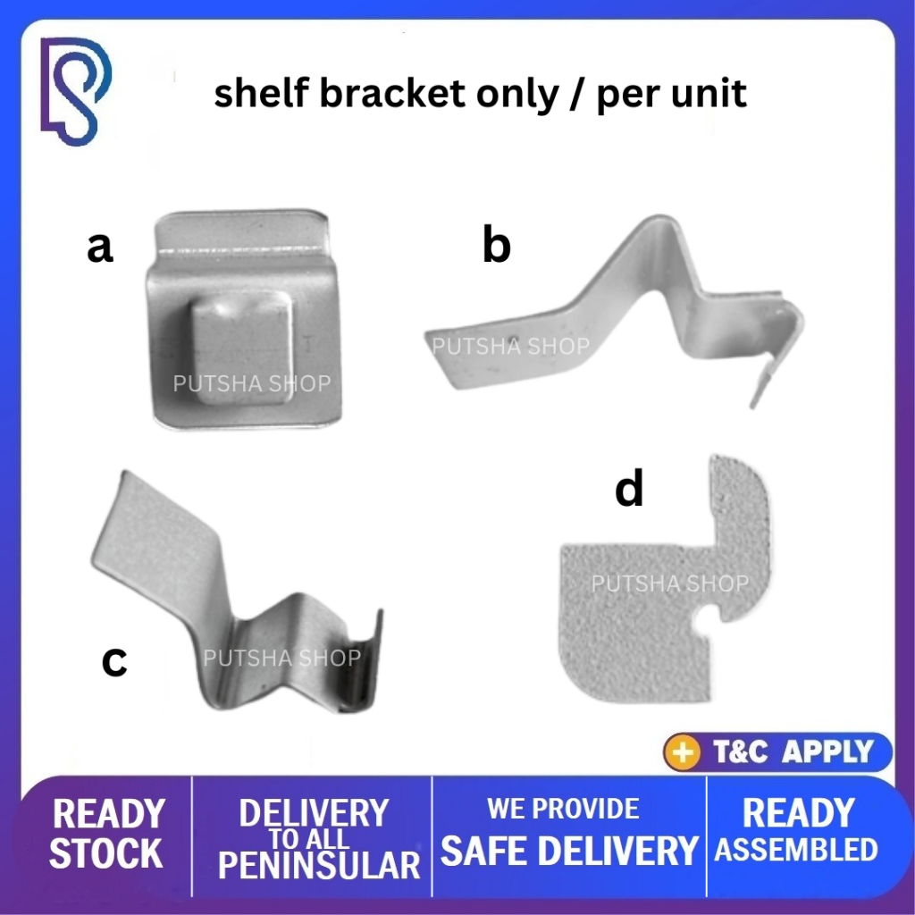 Steel Metal clip / shelf bracket | Shopee Malaysia