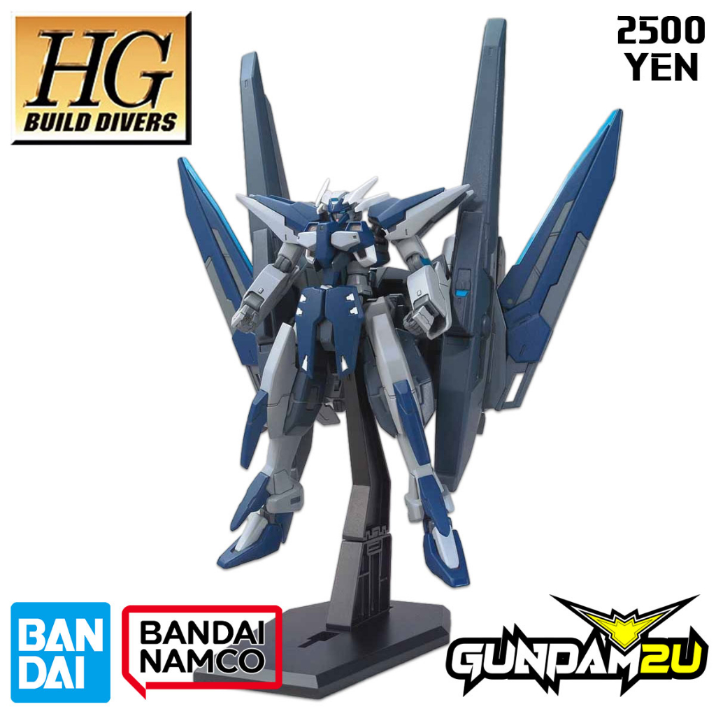 BANDAI HG 1/144 Gundam Zerachiel - High Grade HGBD 027 Gundam Build Divers Plastic Model Kit ...
