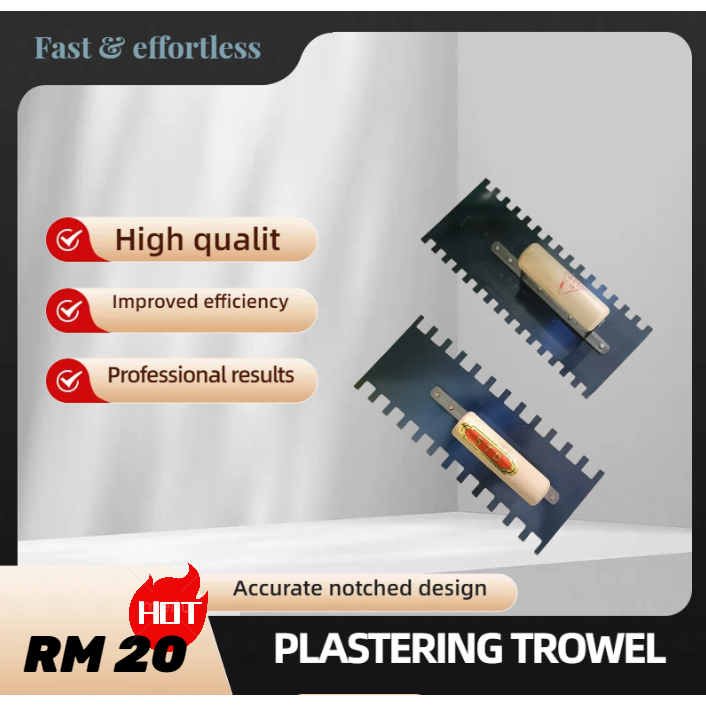 PROFESSIONAL TILES TROWEL FOR TILES LAYING / GARUK JUBIN BERGIGI CEMENT ...