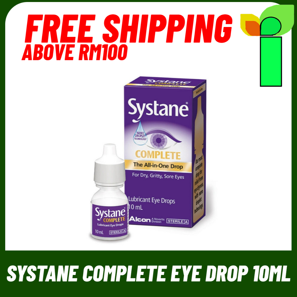 Systane Complete Eye Drop 10ml (Alcon) | Shopee Malaysia