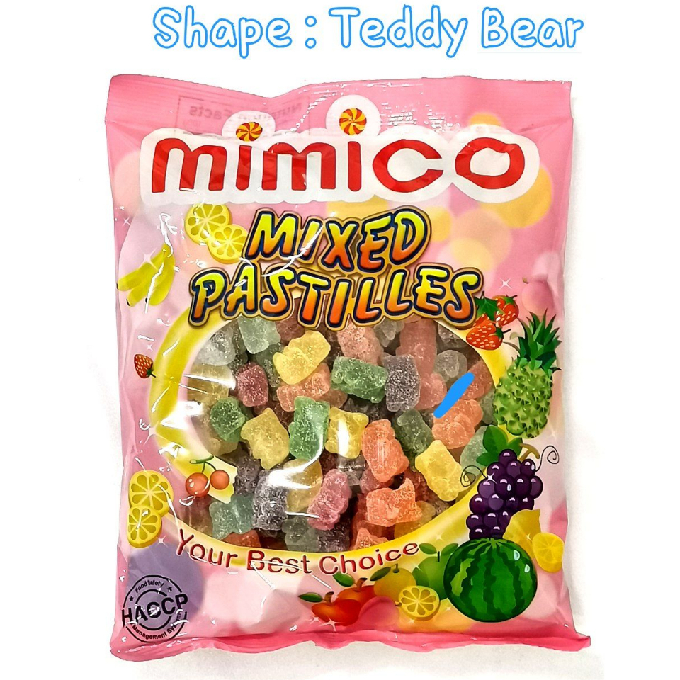 700g Mimico Jelly Sweet Candy, Mixed Pastilles, Love Shape/ Dolphin ...