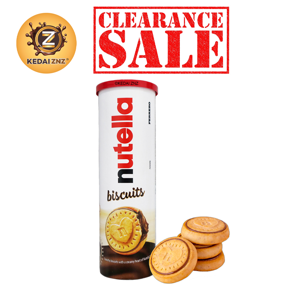 Chocolate FERRERO Nutella Biscuits filled with Hazelnuts Spread with ...