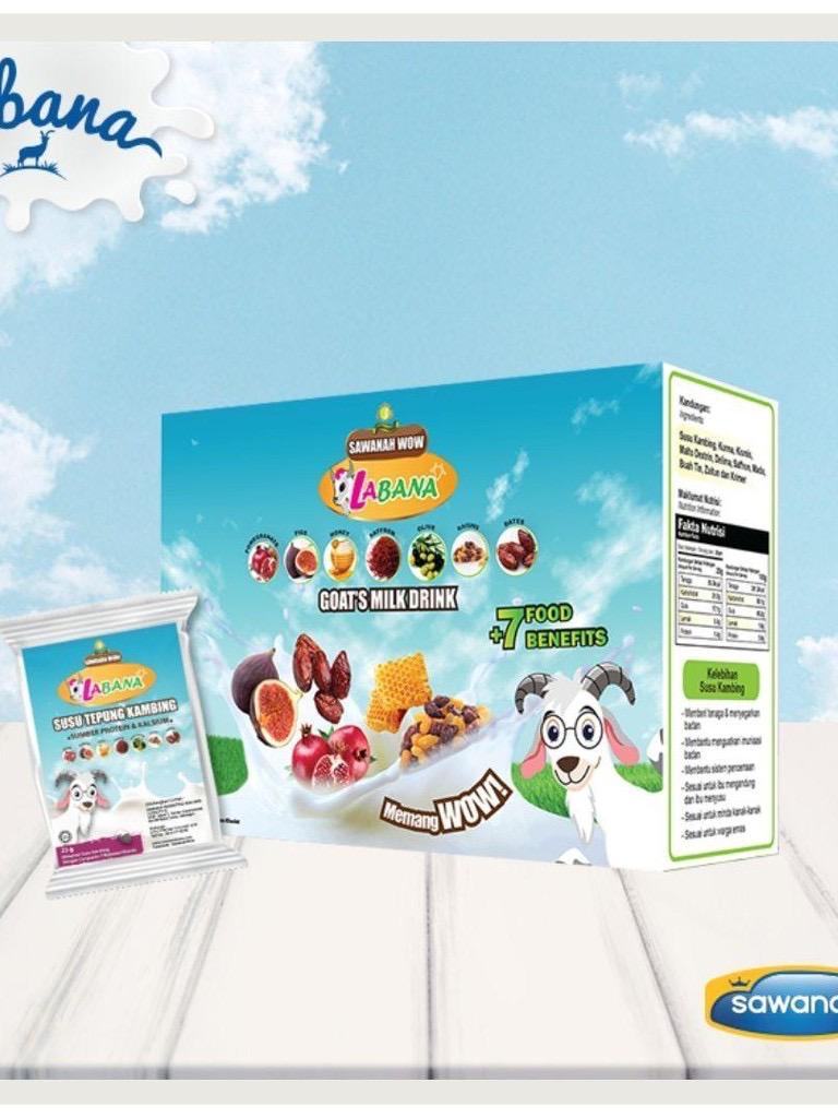 Sawanah Labana Susu Kambing pra campuran | Shopee Malaysia