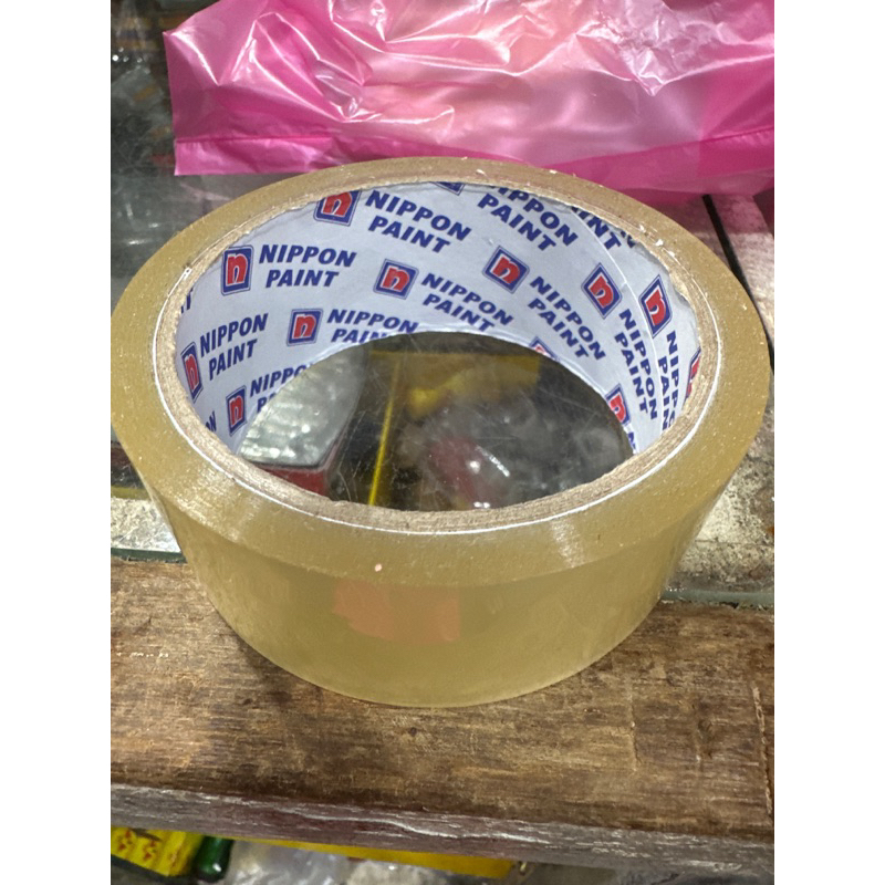 NIPPON PAINT Clear Transparent Opp Tape / Parcel Box Packaging Adhesive ...
