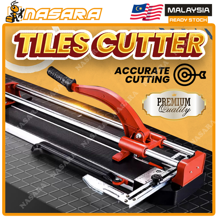 NASARA ~ Heavy Duty 600mm Double Rail Manual Ceramic Mozaic Tile Cutter ...