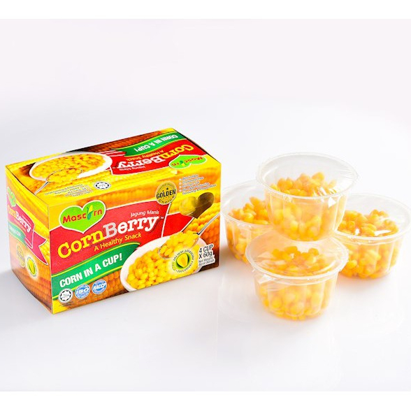 [SHCF] Mascorn Cornberry 4 Cups 270g Butter Corn Cup Super Sweet ...