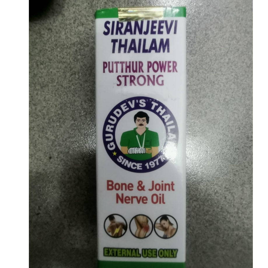 [EXP: 2027] SIRANJEEVI THAILAM | Indian Ayurvedic Sidha Herbs | Shopee ...