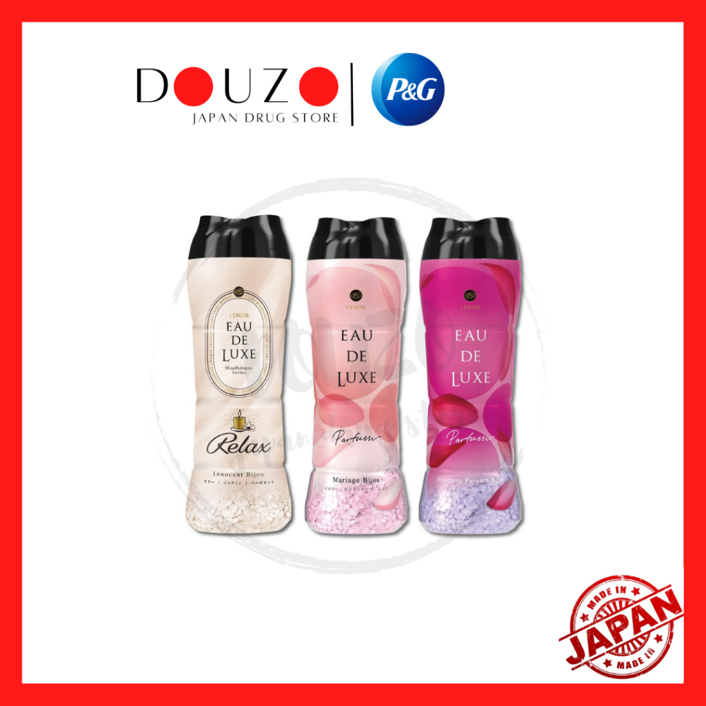 P&G Japan Lenor Eau de Luxe - Clothing Aromatherapy Beans Laundry Beans 520ml 日本衣物芳香 衣物 香豆 520ml ...
