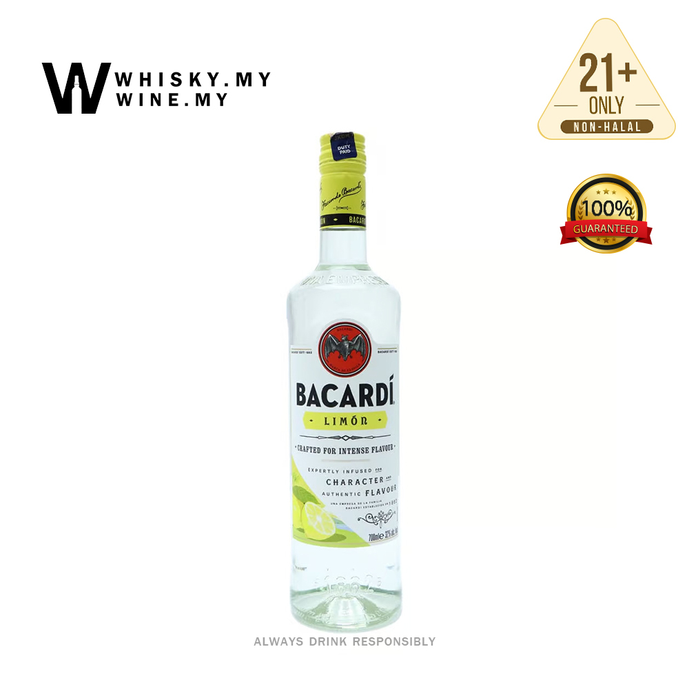 BARCADI Limon (700ml) | Shopee Malaysia