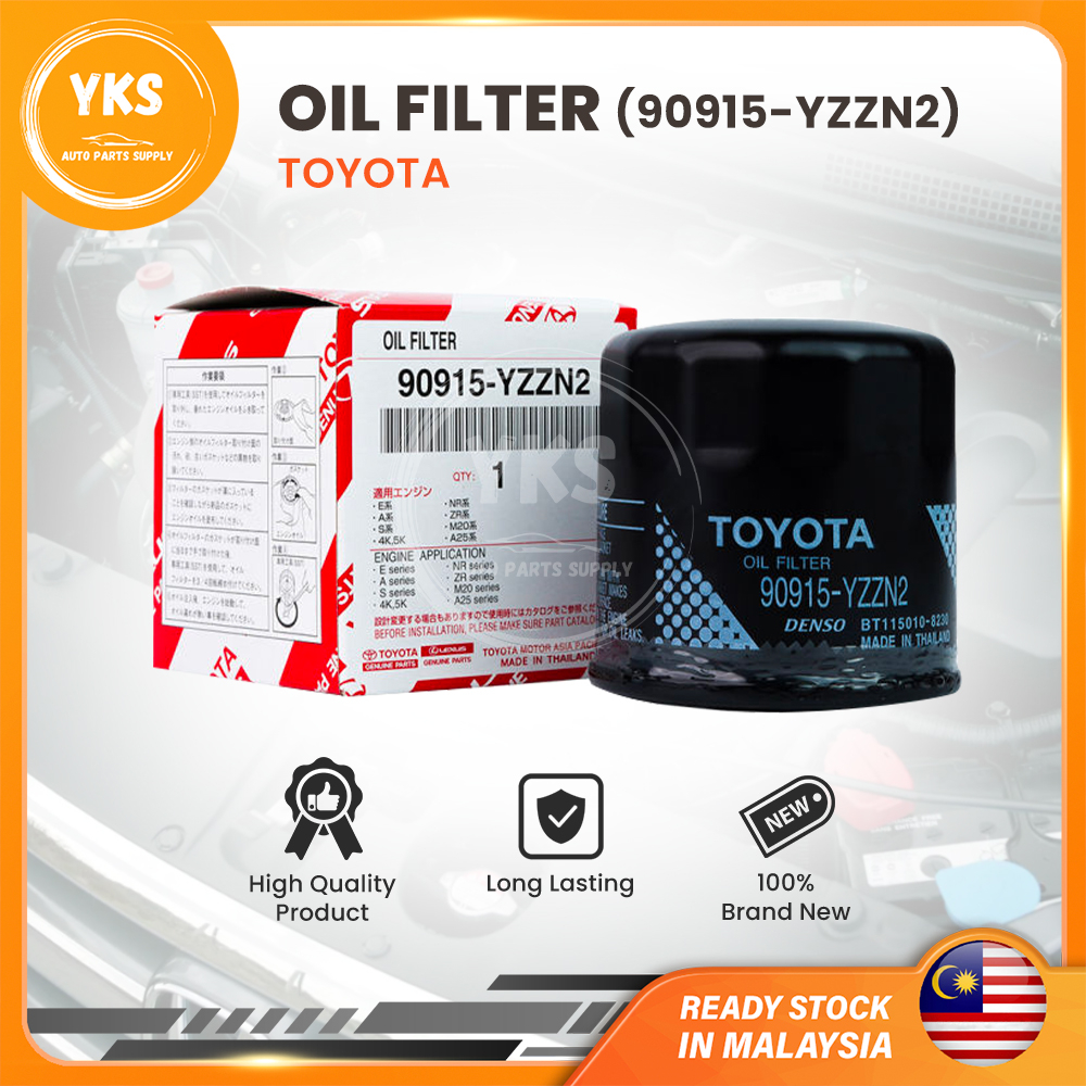 🔥TOYOTA🔥90915-YZZN2 ENGINE OIL FILTER ALTIS/ AVANZA/ CALDINA/ CAMRY ...