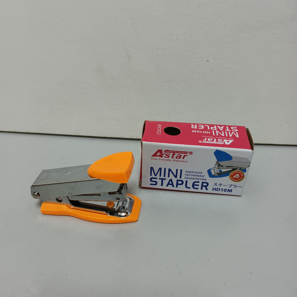 ASTAR MINI STAPLER HD-10M /Stapler Kecil | Shopee Malaysia