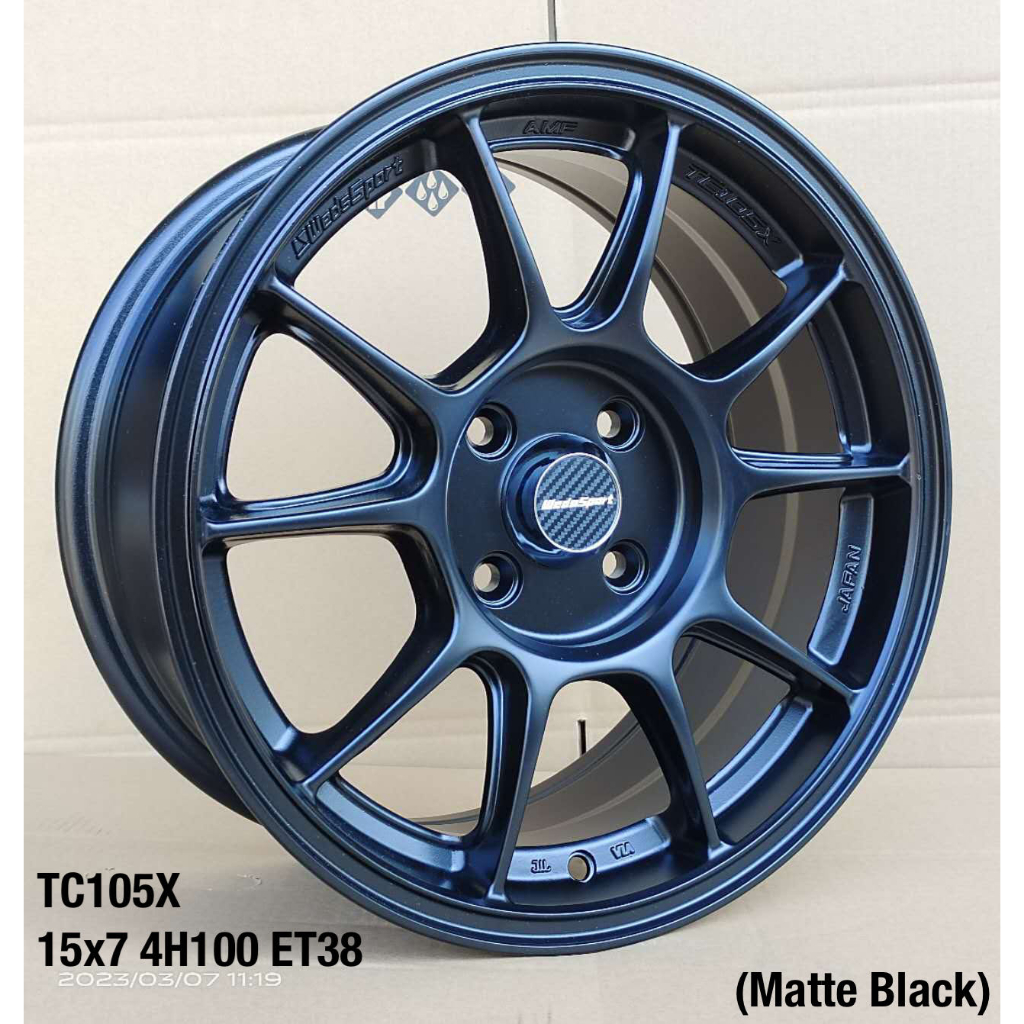 NEW MODEL Wedssport TC105X FlowForming LIGHT&STRONG Thailand made AOW design ##rimmurah# ...