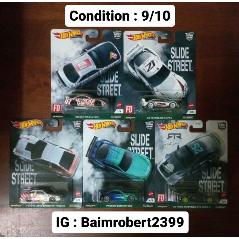 Hot Wheels Car Culture PREMIUM Slide Street Set | Shopee Malaysia