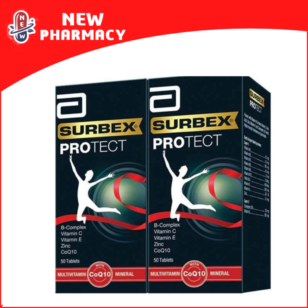 (Exp:05/2024) Abbott Surbex Protect Tablet 50s x2 | Shopee Malaysia