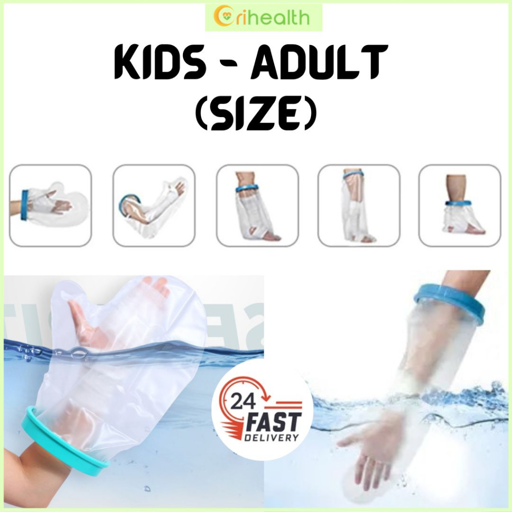 Orihealth Reusable PVC Silicone Watertight Protector WaterProof Calf ...