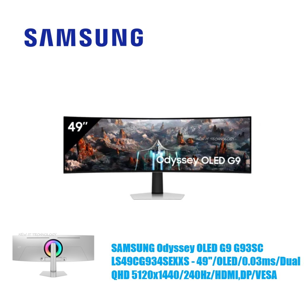 SAMSUNG Odyssey OLED G9 [G93SC / G95SC] - 49", DQHD, OLED, 240Hz, 0 ...