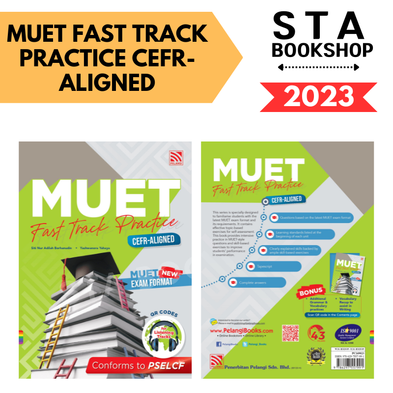 [STA] MUET FAST TRACK PRACTICE CEFR-ALIGNED - PELANGI MUET NEW EXAM ...