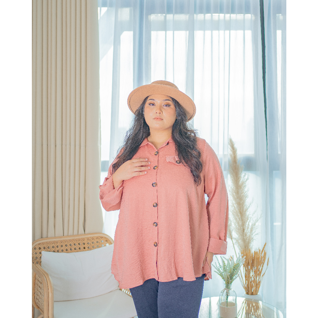 Dian Signature Caroline Button Shirt | Shopee Malaysia