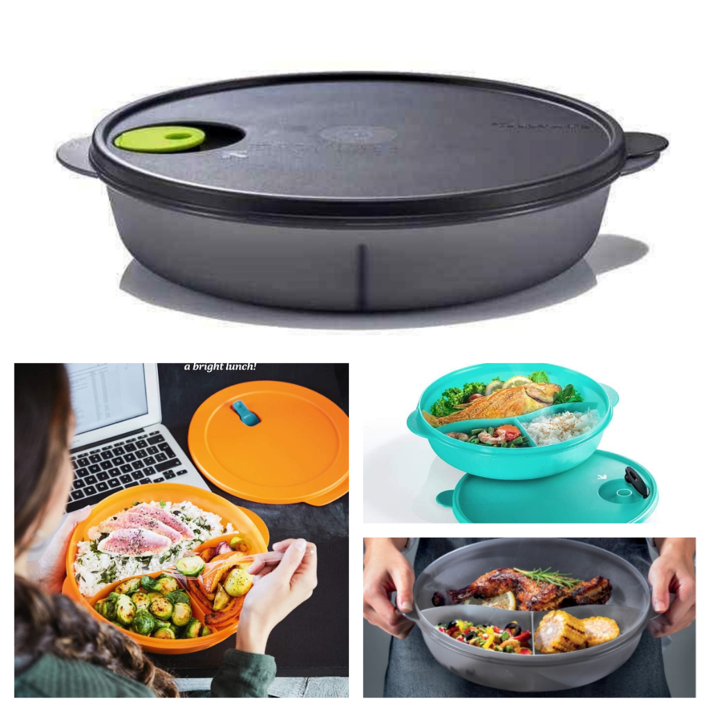 Tupperware Kid Lunch Box Snack Buddy Keeper + Sauce keeper/ Crystalwave ...