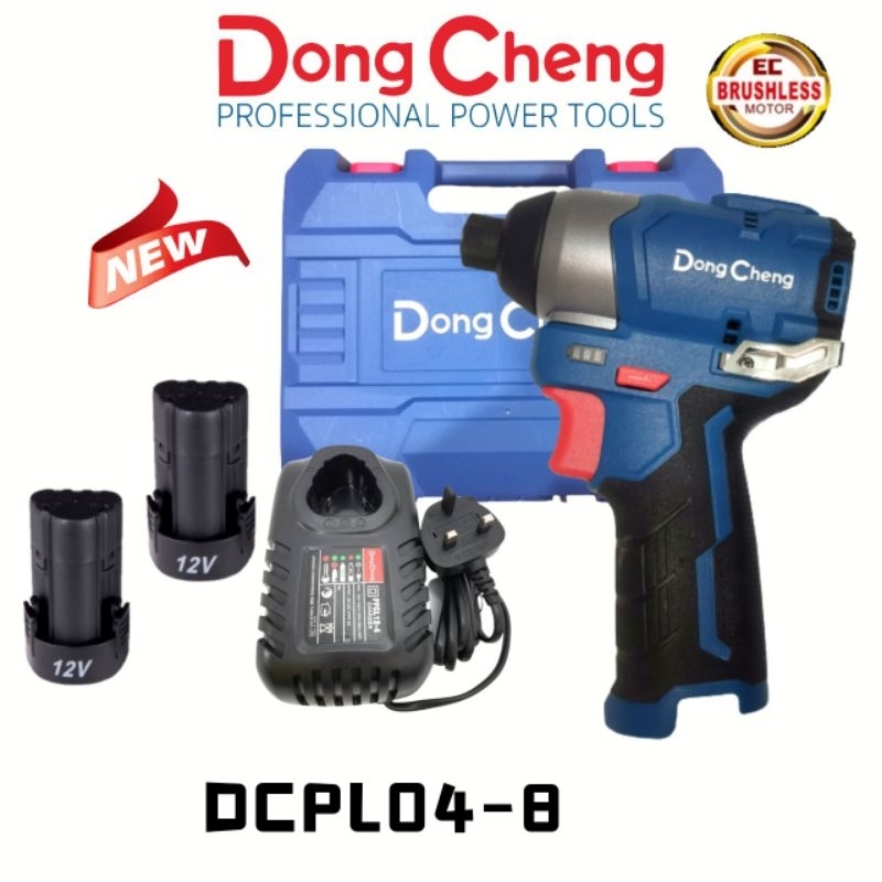 Dongcheng Impact Driver 12v Li On Cordless Dcpl04 8 Full Set Solo Add