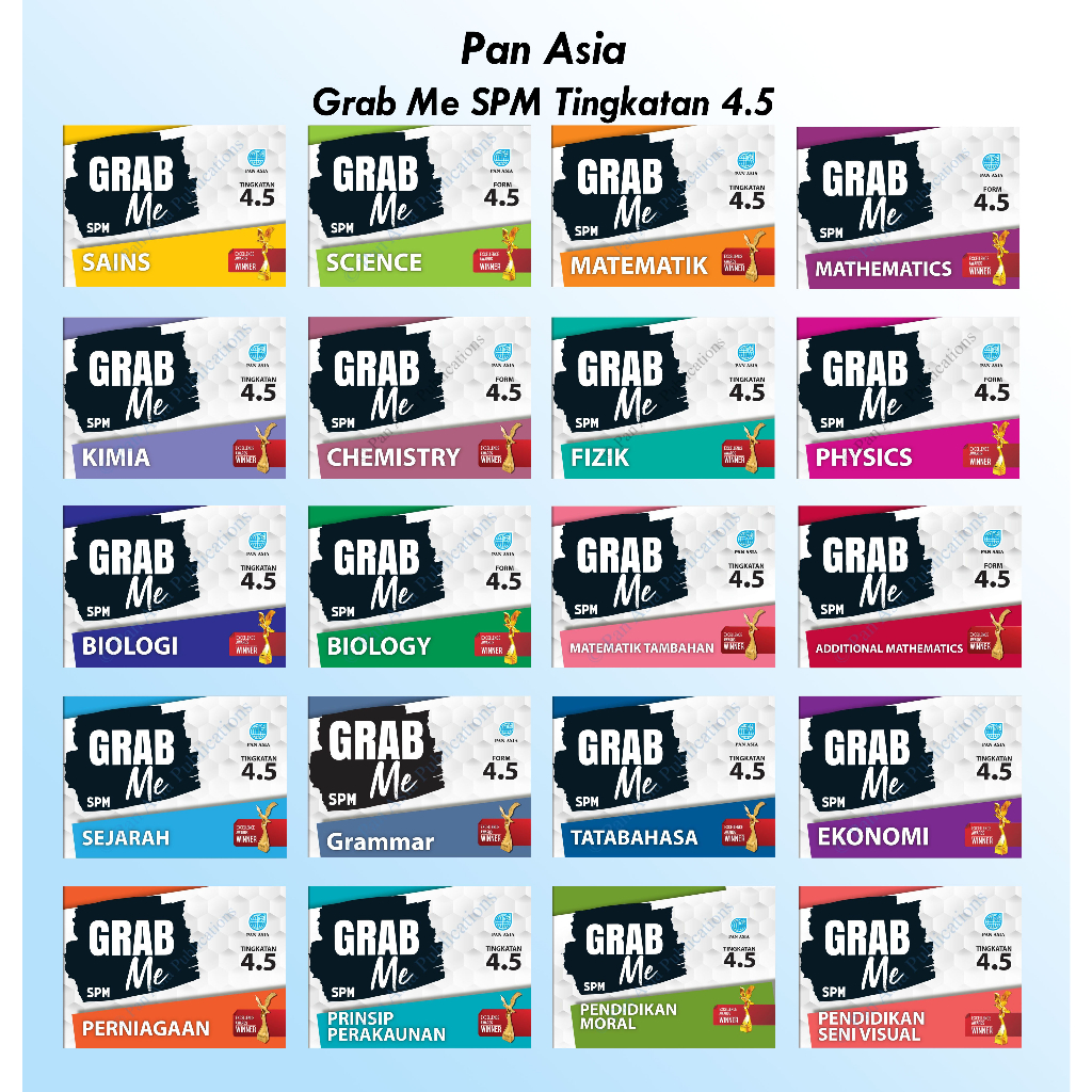 Pan Asia- Grab Me SPM Tingkatan 4.5 | Shopee Malaysia