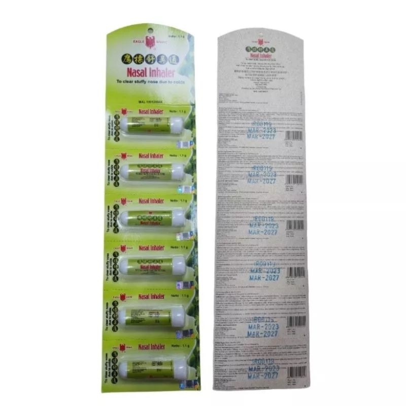 EAGLE Nasal Inhaler Lang 1.1g (EXP:03/2027) | Shopee Malaysia