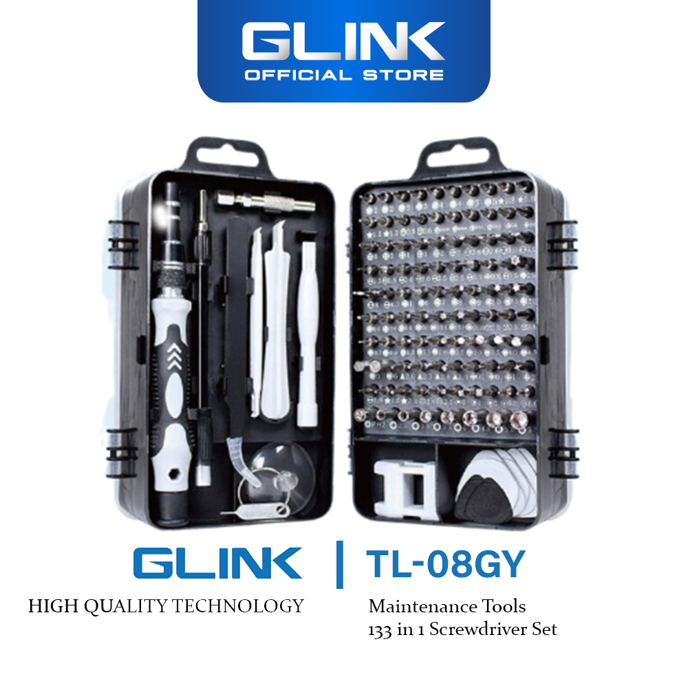 Glink 133 IN 1 & 115 IN 1 Magnetic Screwdriver Kit, Precision ...