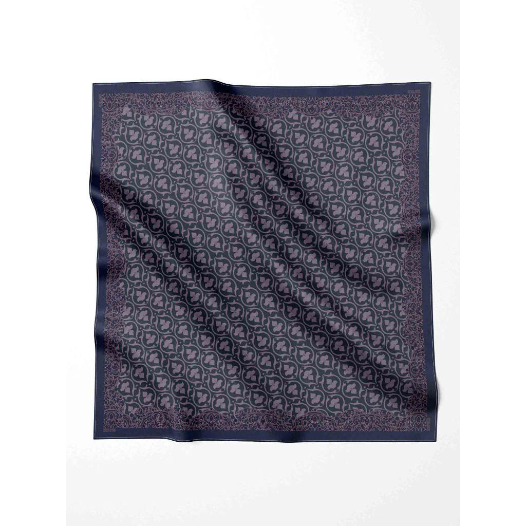 Hazel Scarves - Dark Blue By Zefiks | Shopee Malaysia