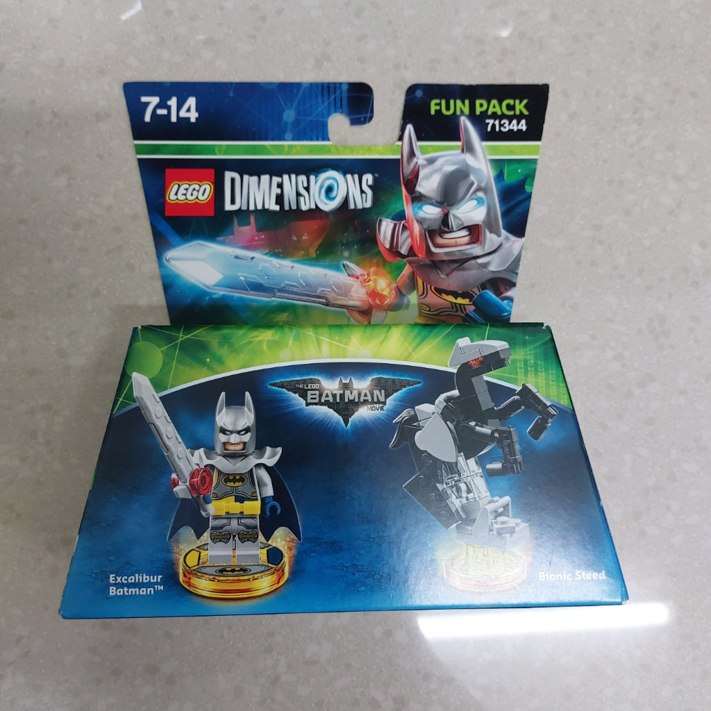 Lego Dimensions 71344 Fun Pack: Excalibur Batman (NEW/MISB) | Shopee ...