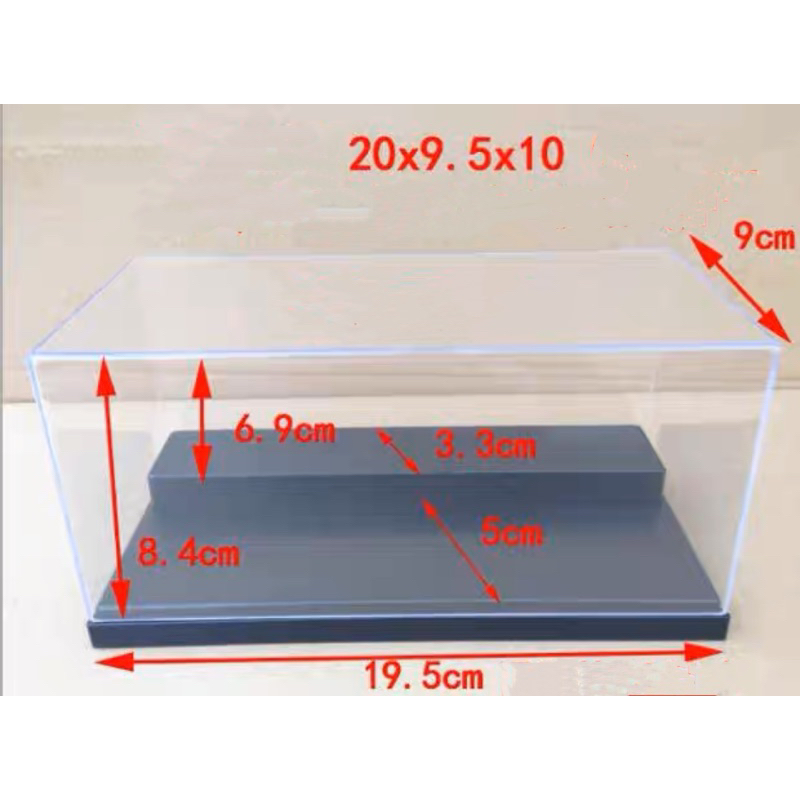 TRANSPARENT DISPLAY BOX STAND MODEL FIGURE FIGURES MODEL LEGO | Shopee ...