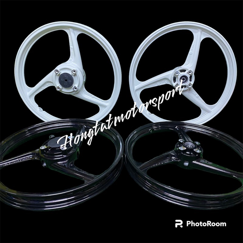 1.40 1.60 SPORT RIM ENKEI 3 BATANG 125Z/ZR LC5SPEED / LC135(DRUM BRAKE ...