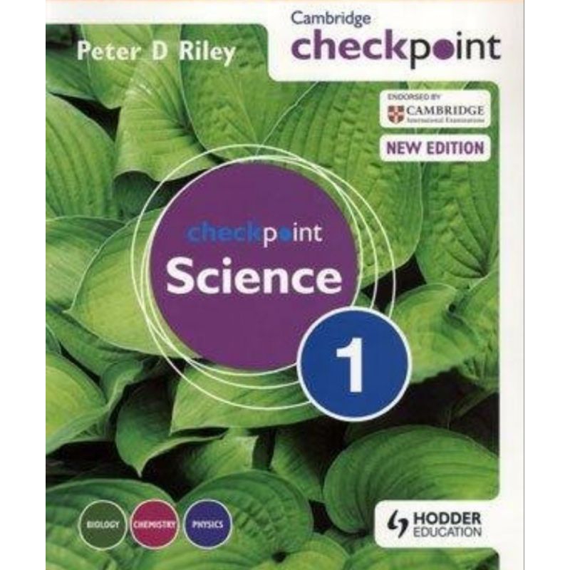 Cambridge Checkpoint Science 1 Hodder Education Coursebook Textbook ...