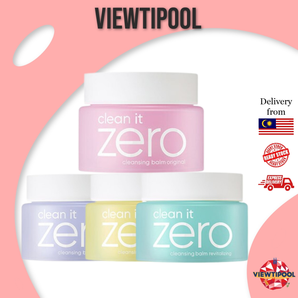 Banila Co Clean It Zero Original Cleansing Balm 50ml /100ml / 180ml ...