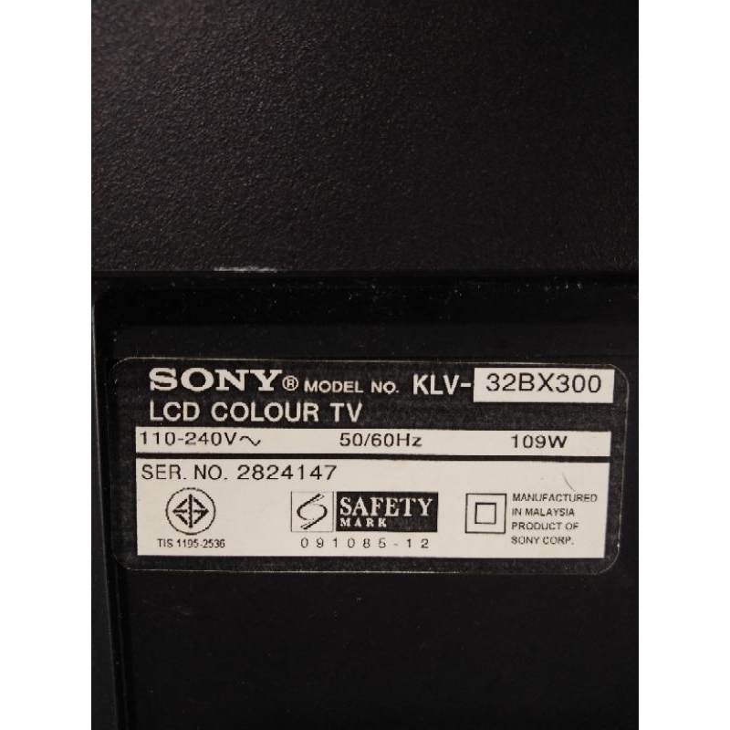 SONY KLV-32BX300 (SPARE PART) | Shopee Malaysia