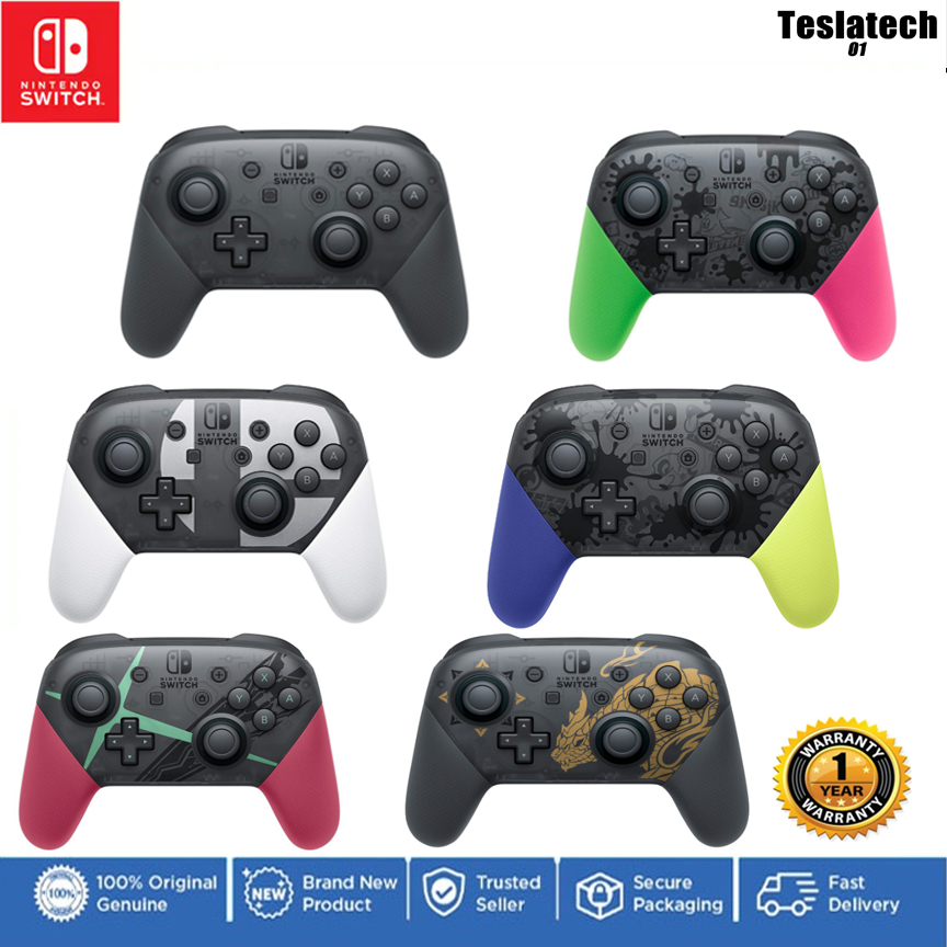 （Ready stock）Original Nintendo Switch Pro Controller Splatoon™ 3 ...
