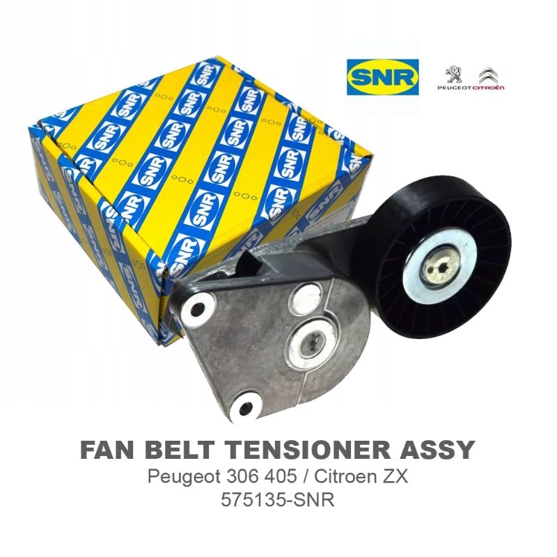 SNR [575135-SNR] Fan Belt Tensioner - Peugeot 306 405 406 D8 Citroen ZX ...