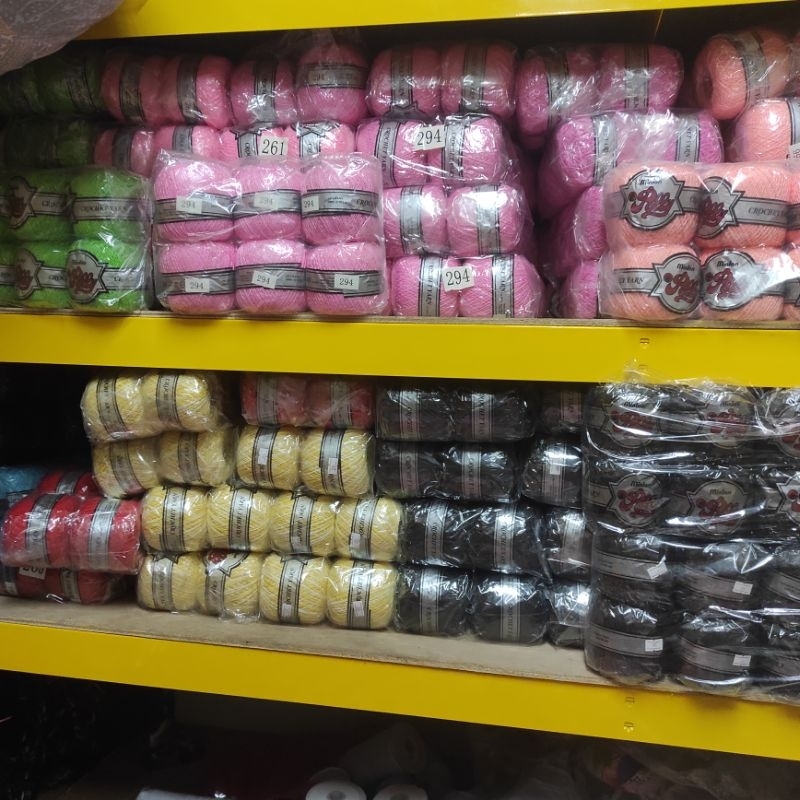 Minlon Polly Crochet Yarn (6 Roll/Packet) | Shopee Malaysia