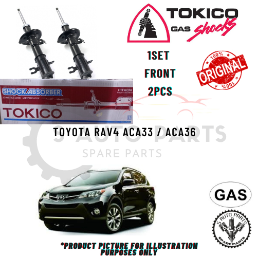TOYOTA RAV4 ACA33 / ACA36 (FRONT) 100% ORIGINAL BRAND TOKICO TKC SHOCK ...