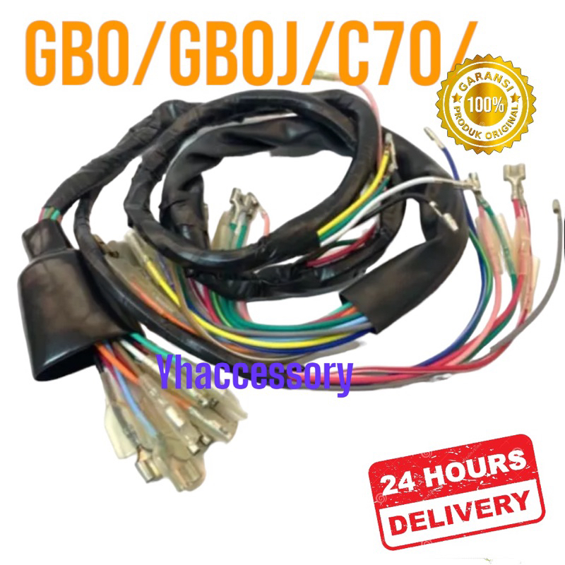 C70/gbo/gboj/wiring wayaring full set A class | Shopee Malaysia