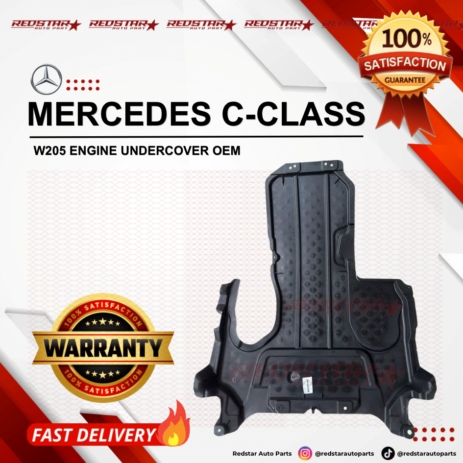 MERCEDES W205 W213 W238 W257 ENGINE UNDER COVER REAR | Shopee Malaysia