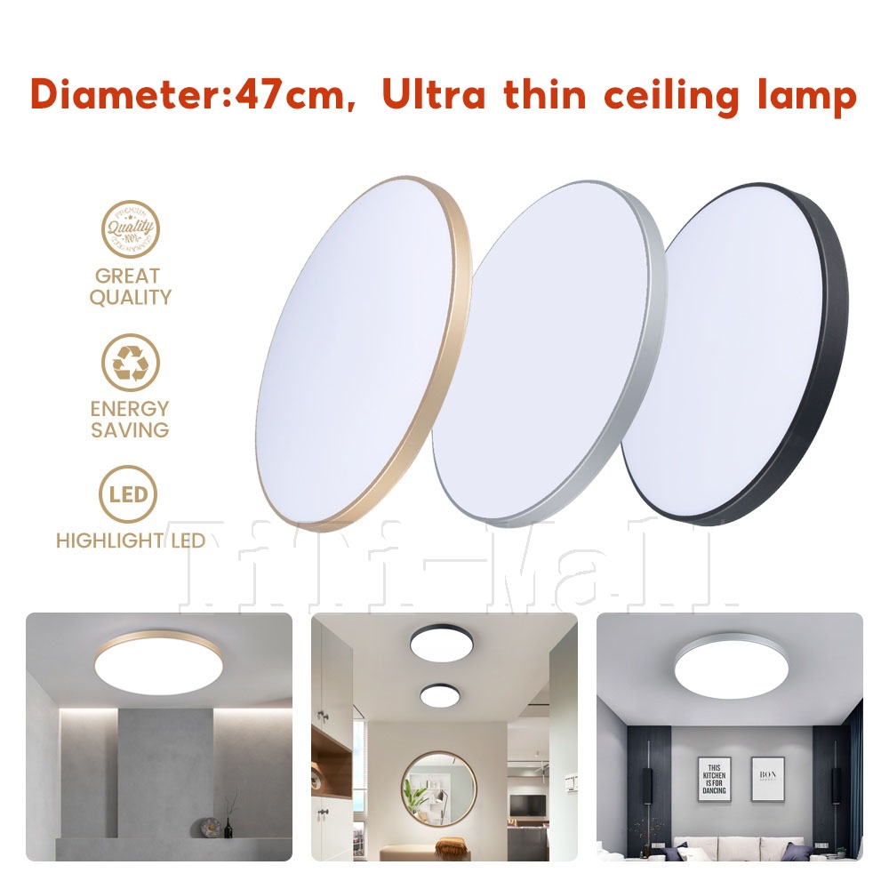 LED Modern LED Ceiiing Lights Round AC 220V 32W/48W Indoor Acrylic ...