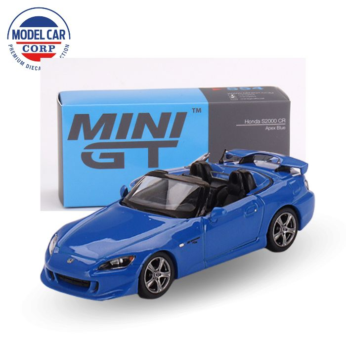 Mini GT Honda S2000 (AP2) CR Apex Blue -MGT00554 Scale: 1/64 Model Car ...