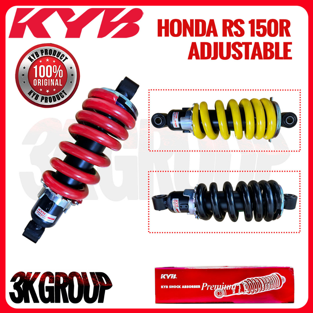 HONDA RS150 ADJUSTABLE KAYABA KYB High Performance Absorber ( Mono ...