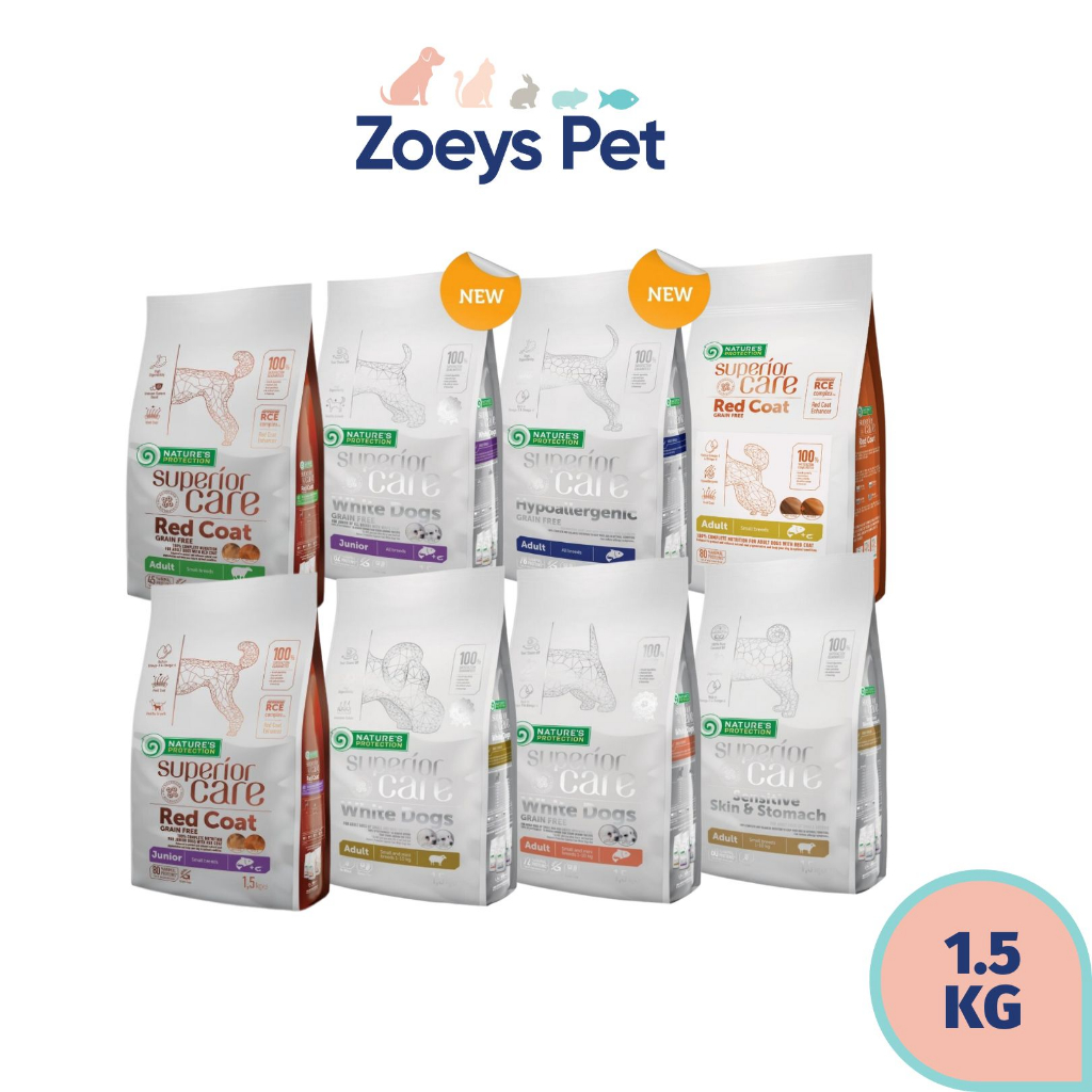 Nature's Protection Superior Care 1.5kg Dry Dog Food (White Dog/ Red ...