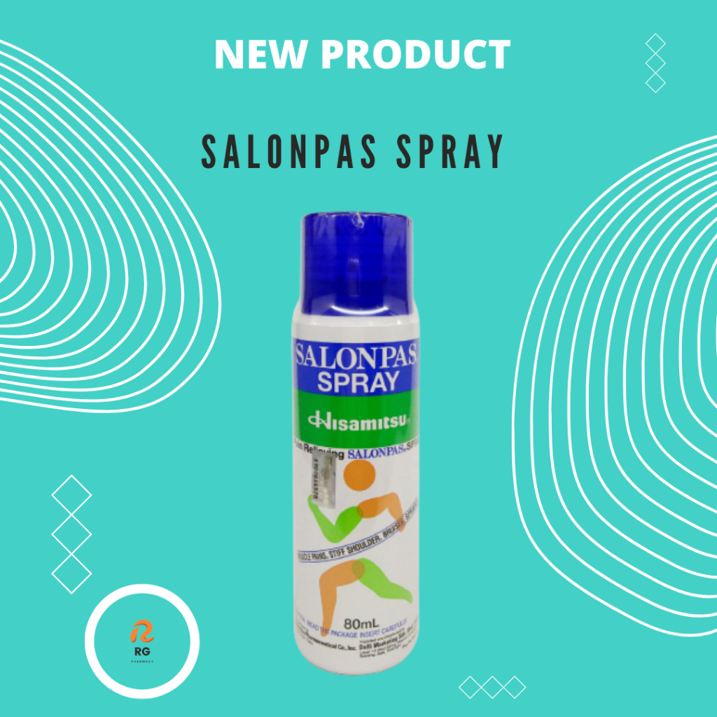 PAIN RELIEVING SALONPAS SPRAY 80ML | Shopee Malaysia