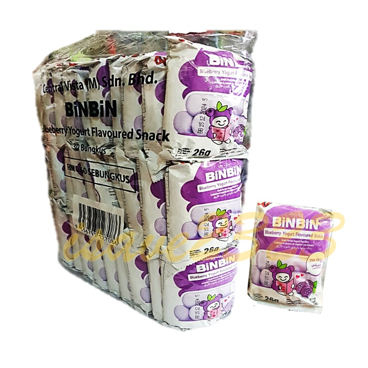[HALAL] CV Bin Bin Snack Mickie Strawberry/Choco/Blueberry Yogurt ...