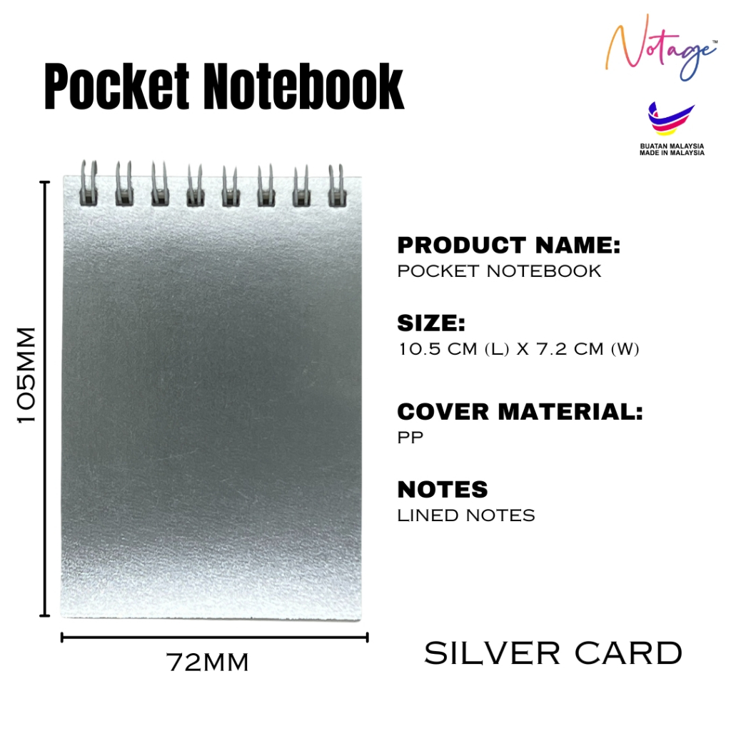 Mini Notepad Small Pocket Notebook Flip Memo Paper Mini Note taking ...