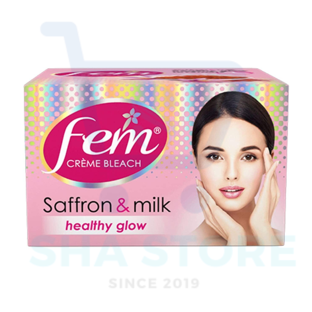Fem Bleach Creme Saffron 314.4g | Body Bleaching | Shopee Malaysia