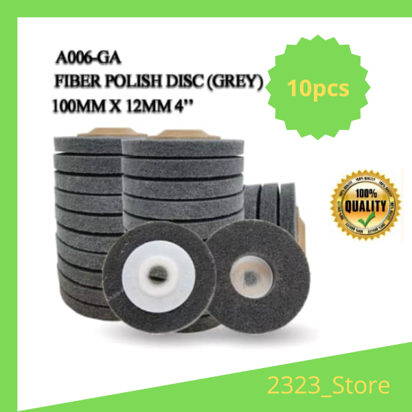 ( 10pcs ) 4" Nylon Fiber Polishing Wheel 9P Sanding Buffing Disc ...